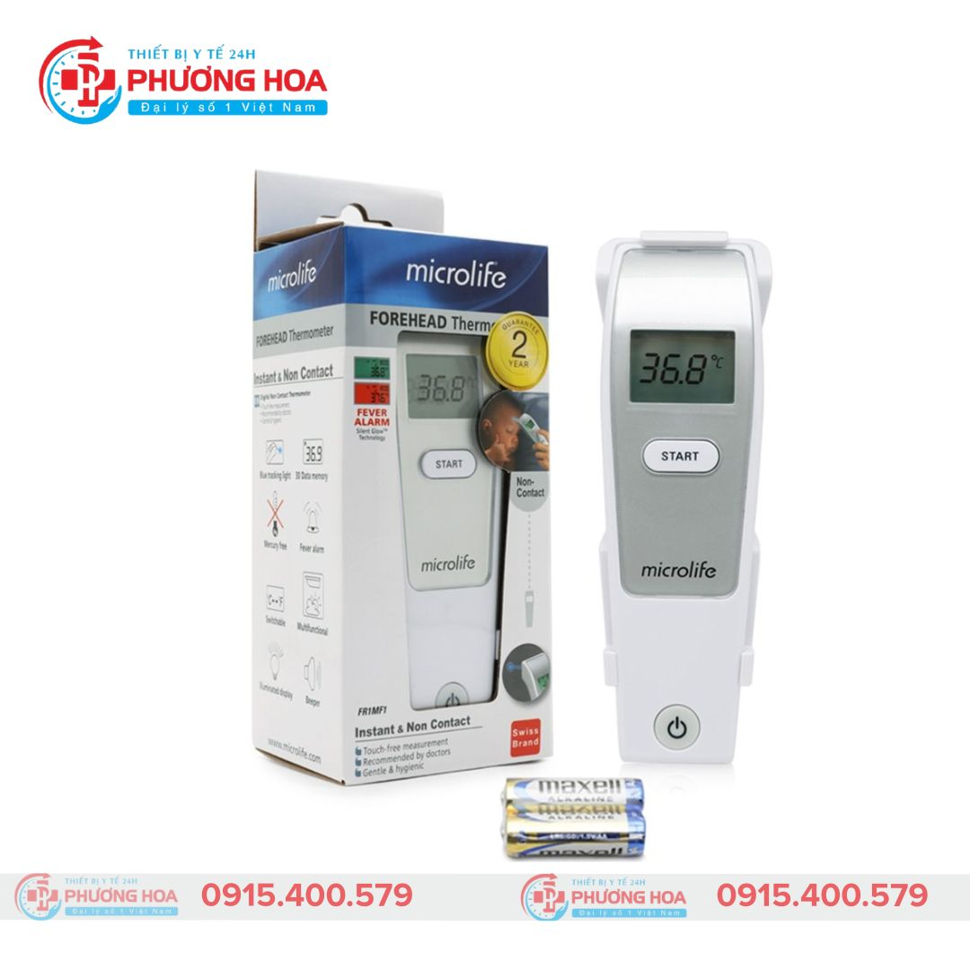 Nhiệt kế hồng ngoại đo trán Microlife FR1MF1
